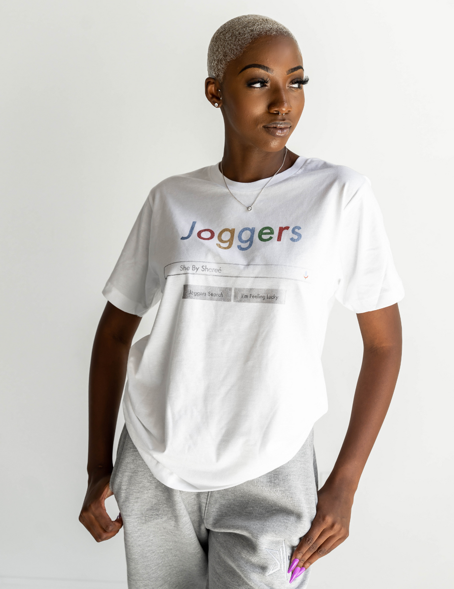 Joggers Google Tee – SHE by Shereé